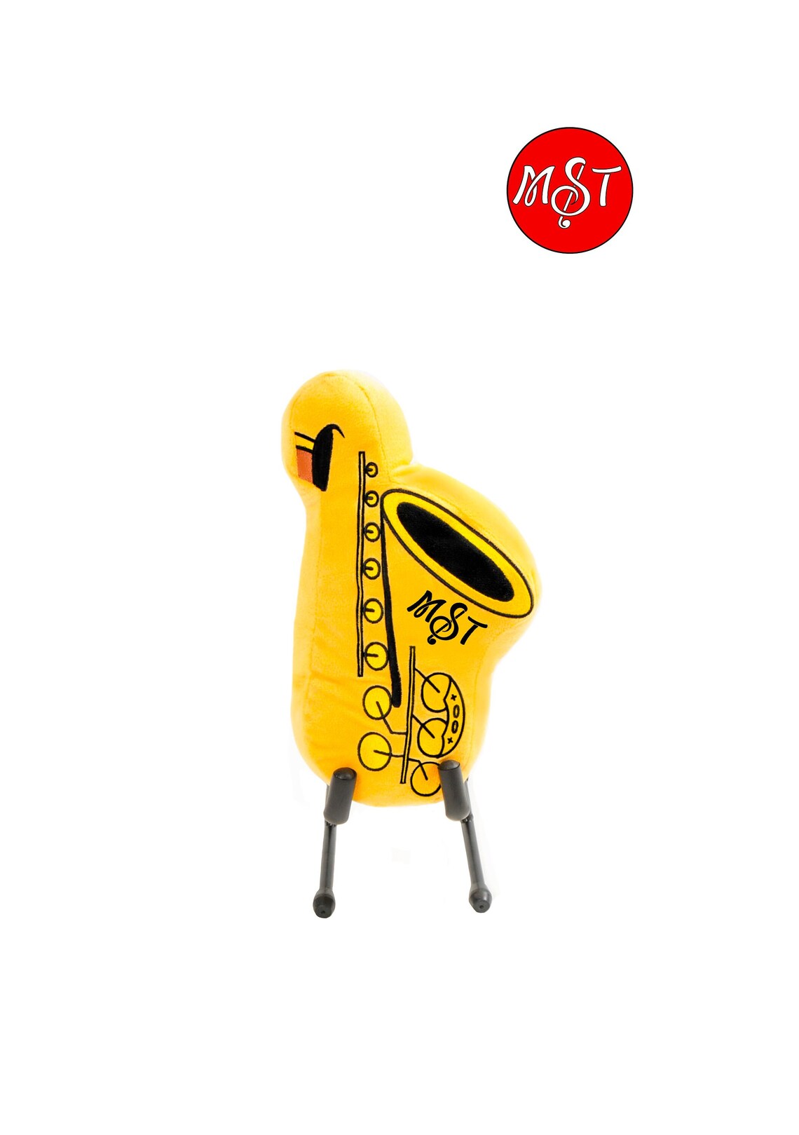 Saxophone Soft Plush Toy Sensory Plushie Music Musical Instrument ...