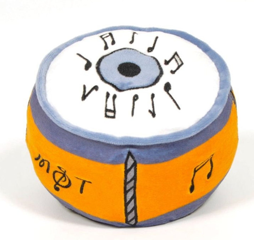 Drum Soft Plush Toy Sensory Plushie Music Musical Instrument Stuffed ...