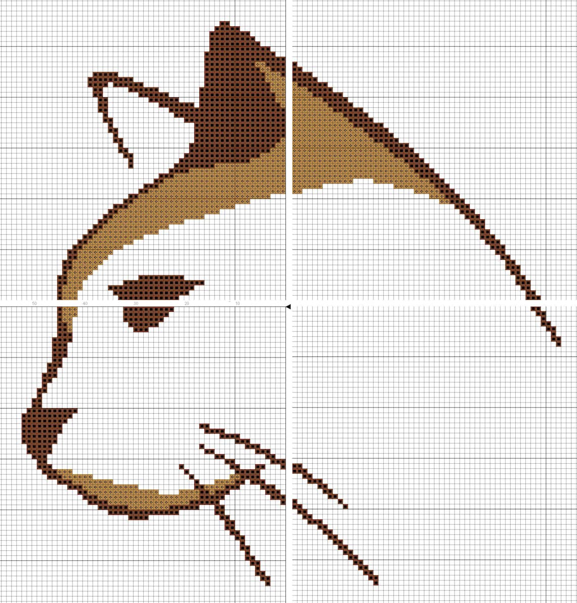 Cat Cross Stitch Pattern, Cross Stitch Pattern, Easy Cross Stitch ...