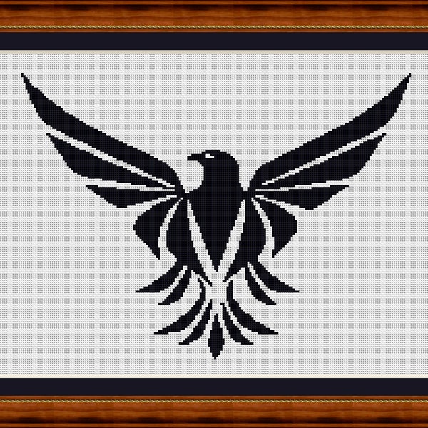 Phoenix Cross Stitch - Etsy