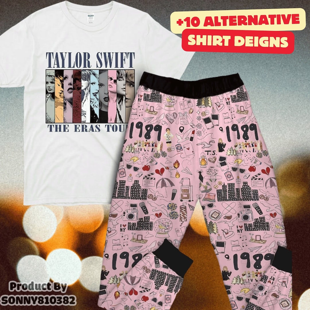 Taylor Swift 1989 Xmas Pajamas Set 1989 Taylor's Swift - Etsy
