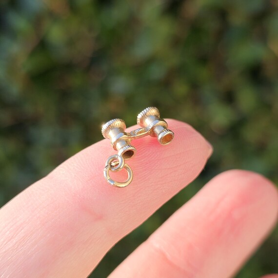 RARE and Vintage 9ct Yellow Gold Opera Glasses Theatr… - Gem
