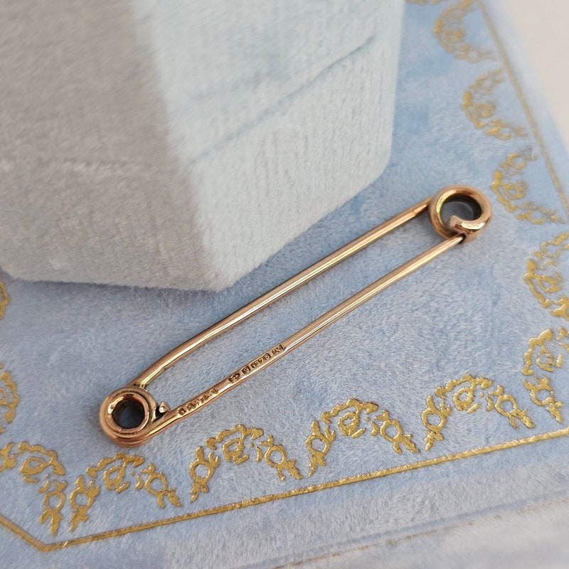 Antique Safety Pin - Etsy