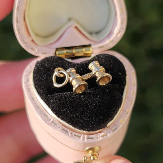 RARE and Vintage 9ct Yellow Gold Opera Glasses Theatr… - Gem