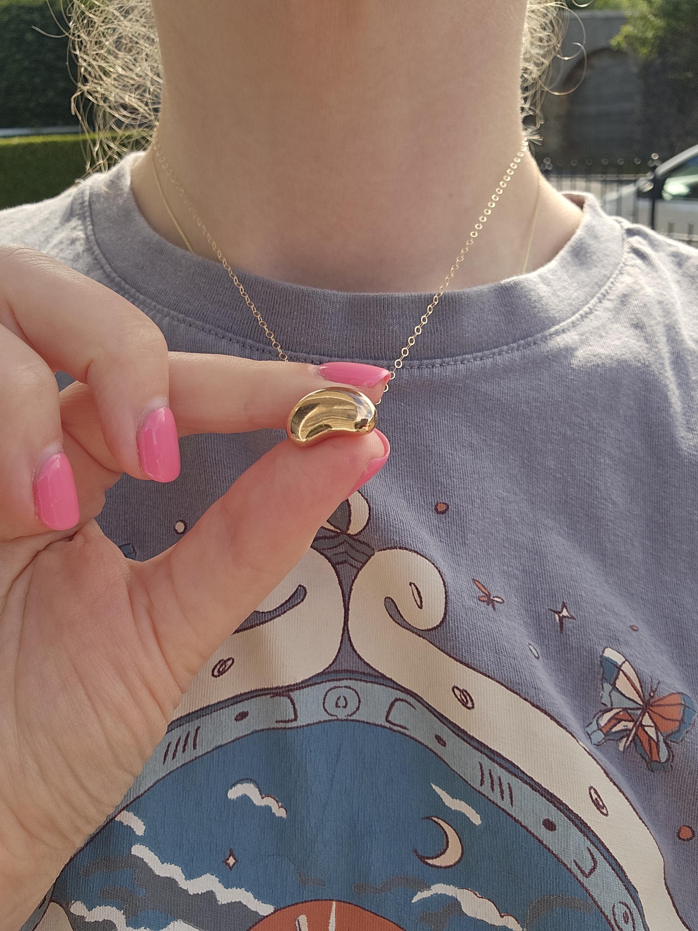 RARE ANTIQUE FIND 9ct Rosey Gold Circa 1900 Lucky Kidney Bean Bracelet ...