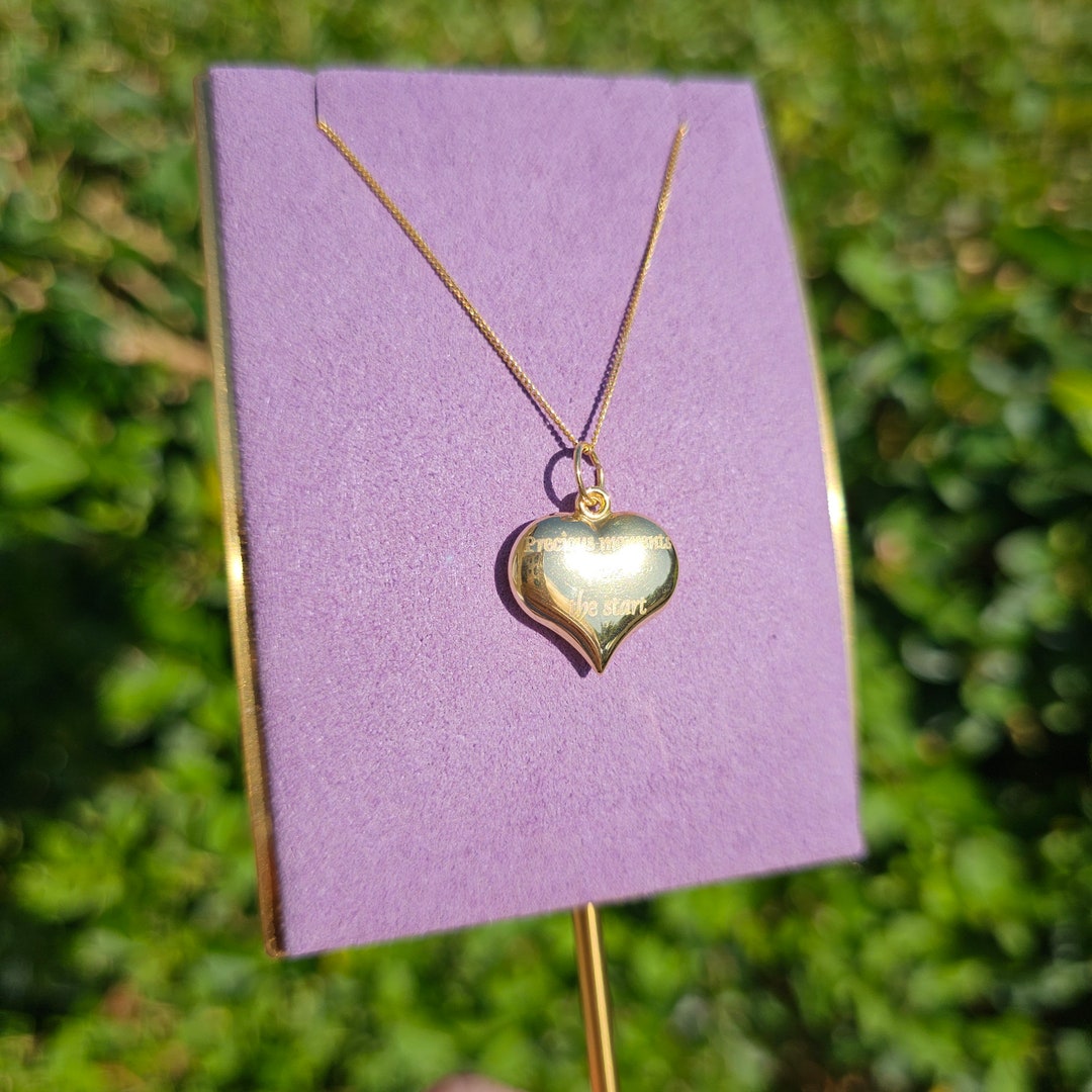 9ct Gold 'precious Moments From the Start Cherished Forever Within My ...