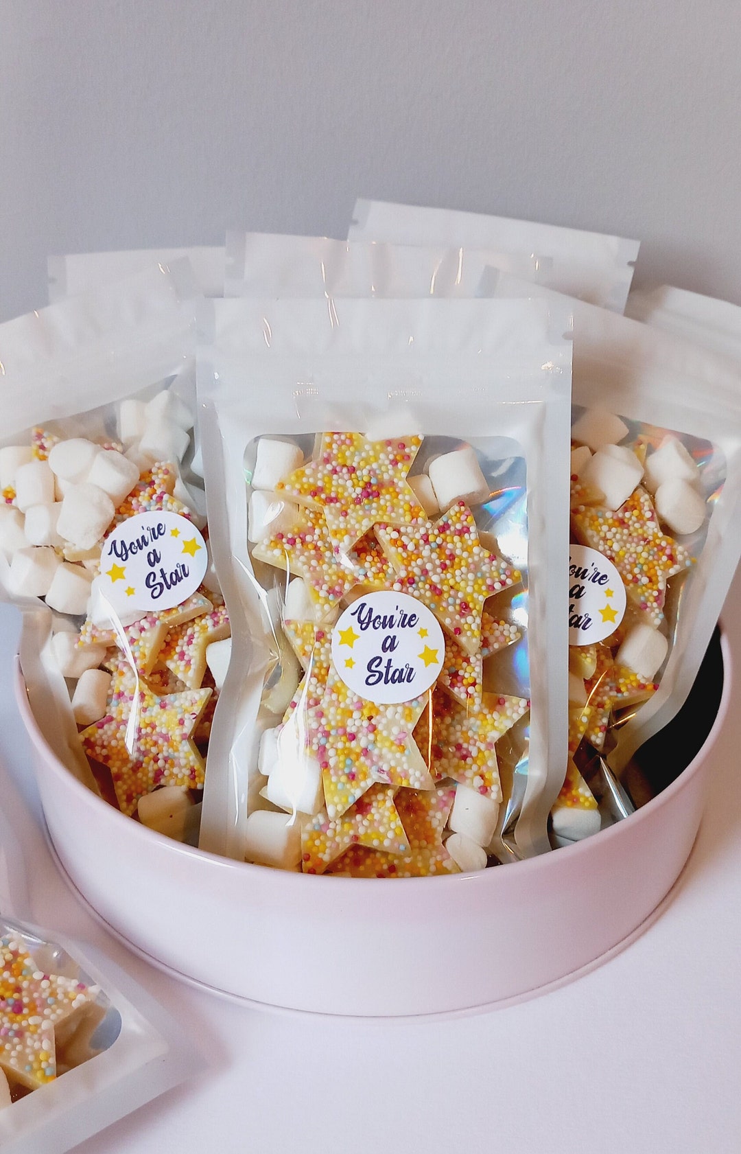 Pick and Mix 'you're a Star' Sweet Pouch. Thank You Gift, Teacher or ...
