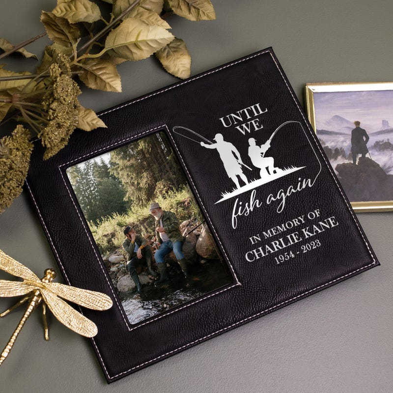 Fishing Memorial Frames - Etsy