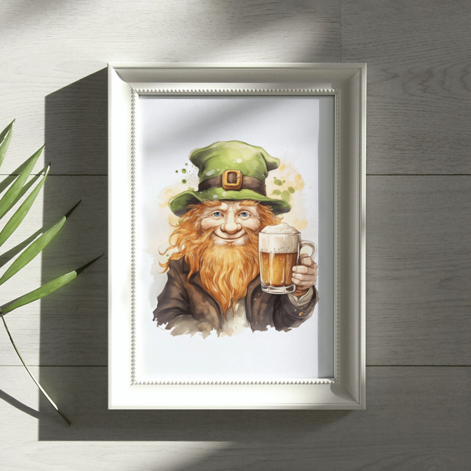 Watercolor Leprechaun PNG Clipart Printable Leprechaun DIY Leprechaun ...