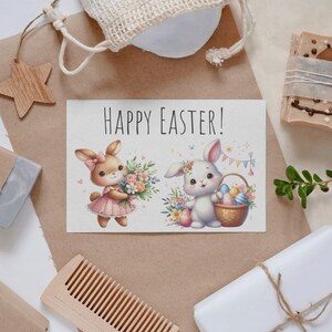 Watercolor Easter Clipart Bundle Easter Bunny Graphics Nursery Easter ...