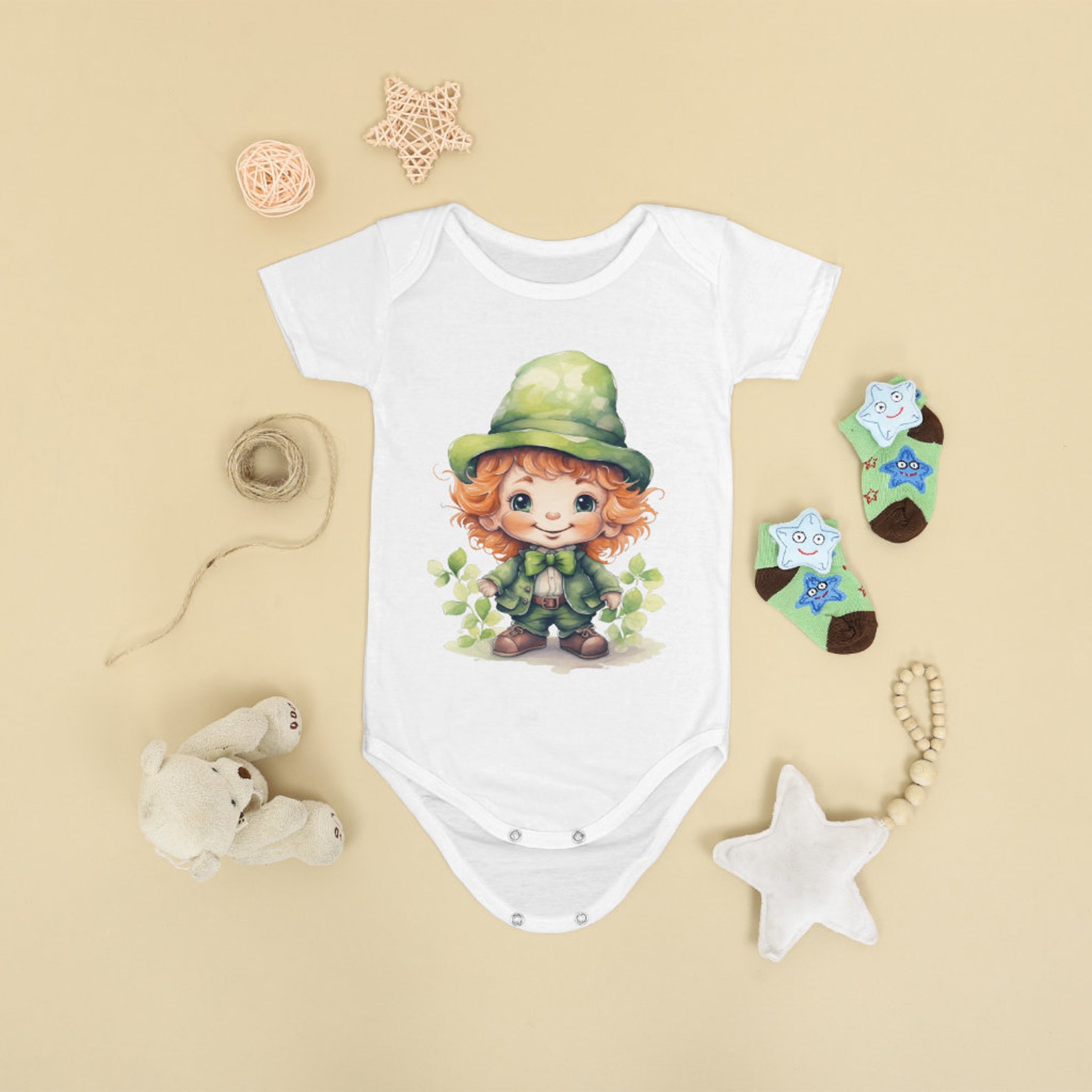 Watercolor Leprechaun PNG Clipart Printable Leprechaun DIY Leprechaun ...