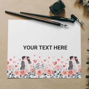 Watercolor Valentines Borders Clipart Valentines Day Floral Frame PNG ...