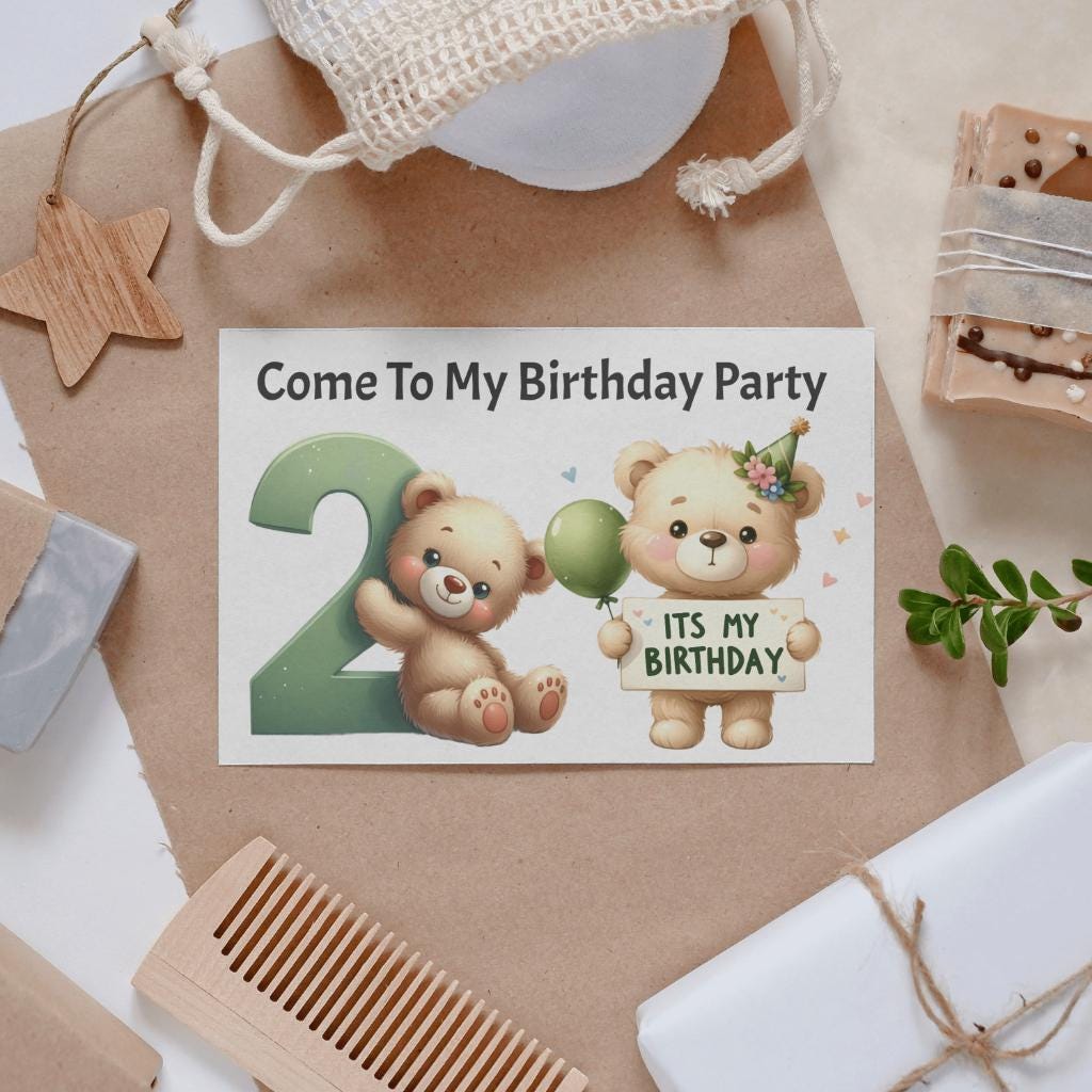 Green Teddy Bear Clipart Bundle - Cute Digital Graphics for Kids Crafts ...