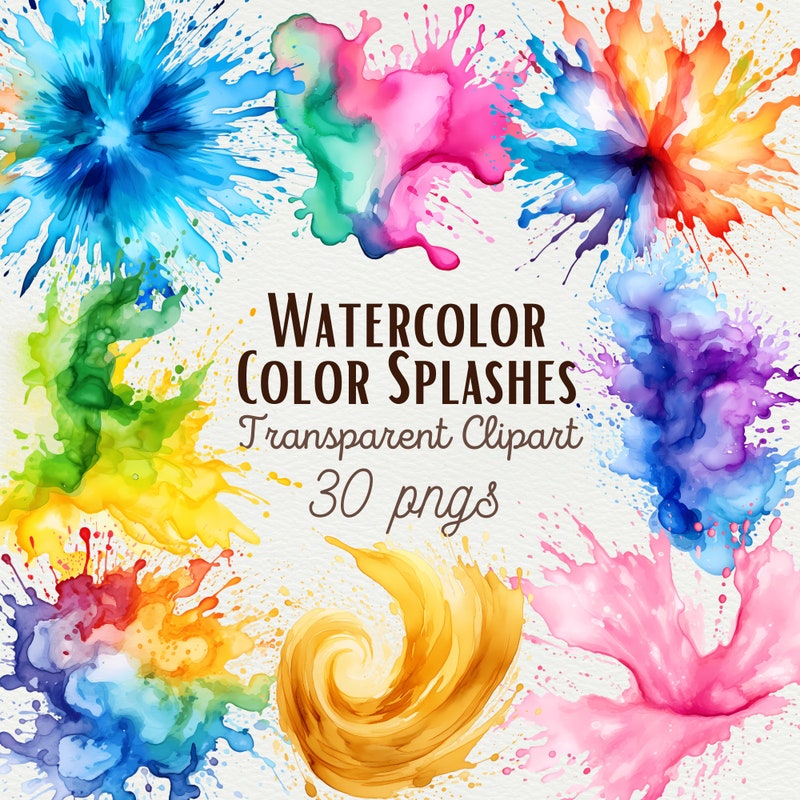 Splash of Color - Etsy