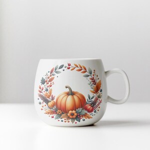 Watercolor Autumn Clipart Bundle: Cozy Fall PNG Graphics (commercial ...