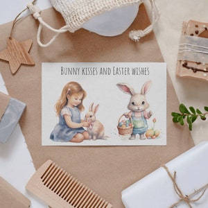 Watercolor Easter Clipart Bundle Easter Bunny Graphics Easter Eggs PNG ...