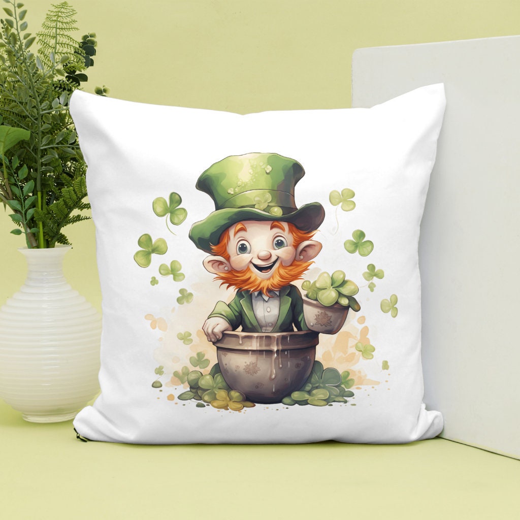 Watercolor Leprechaun PNG Clipart Printable Leprechaun DIY Leprechaun ...