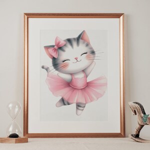 Watercolor Cute Cat Clipart Happy Cats Cartoon Cat PNG Baby Animals ...