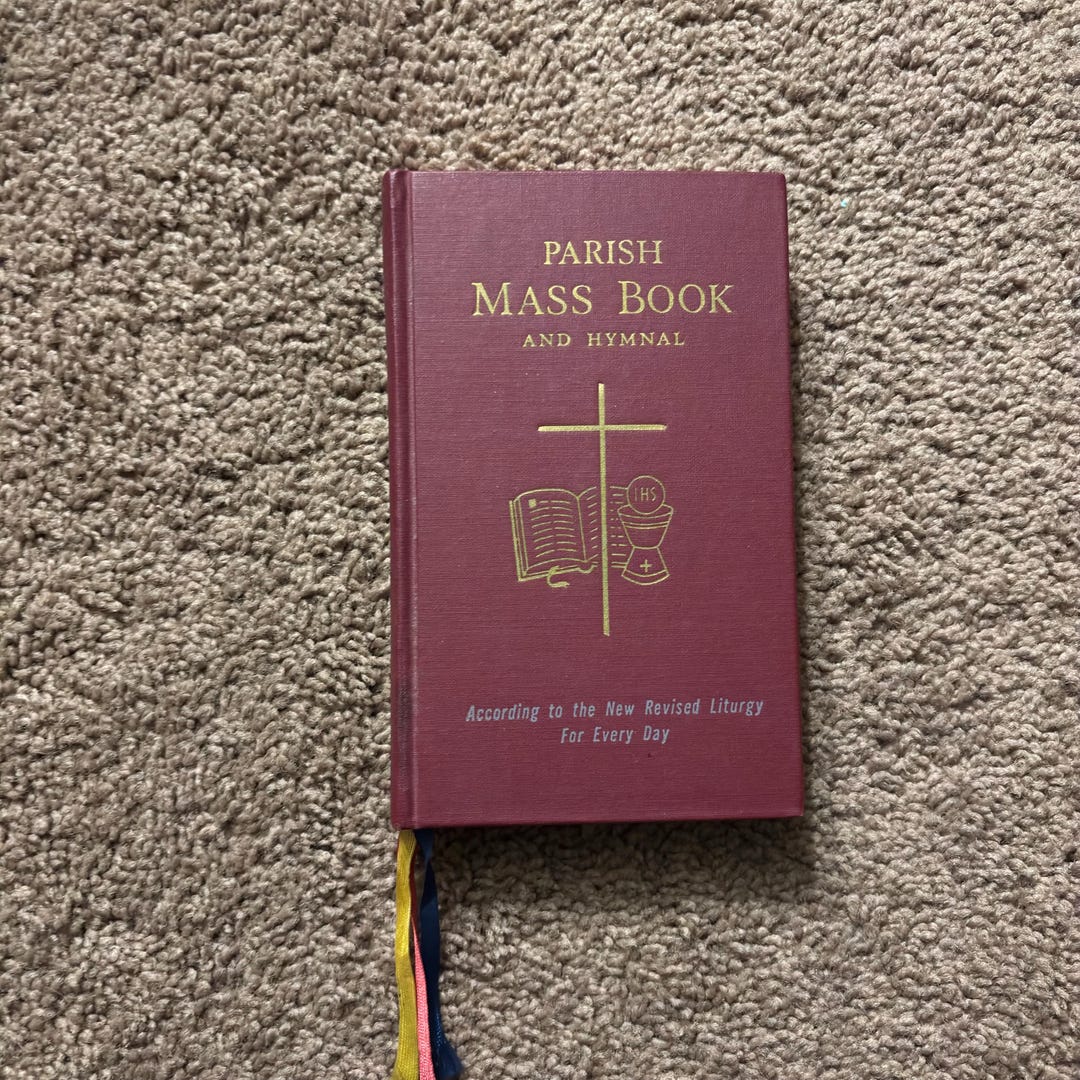 1965 Parish Mass Book and Hymnal – Saint Joseph Edition – Catholic ...