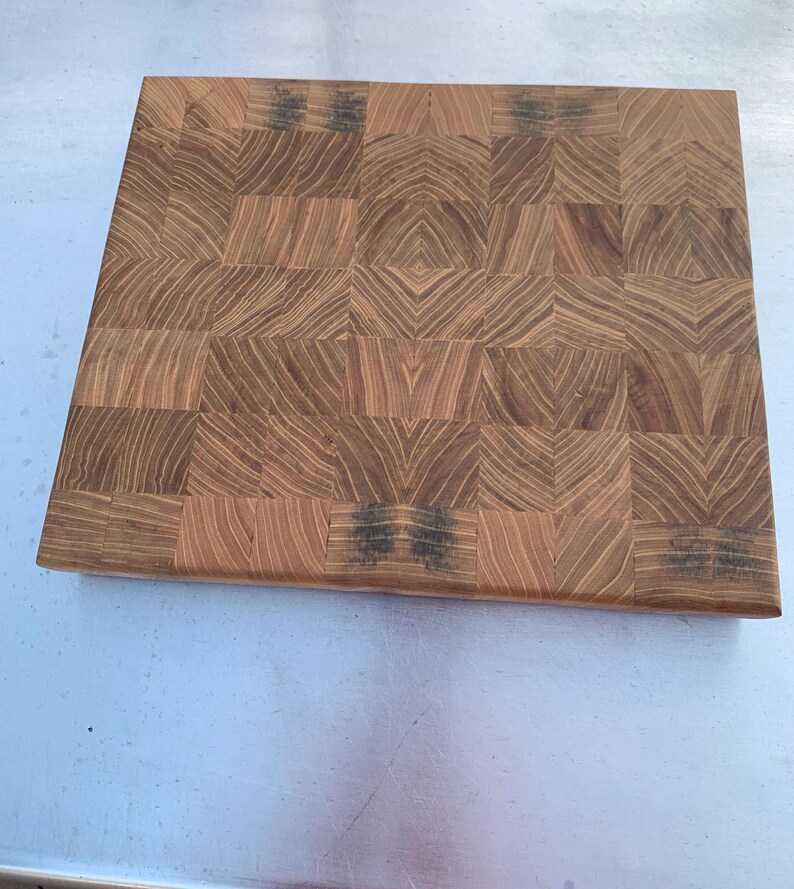 End Grain Butcher Block Cutting Board - Etsy