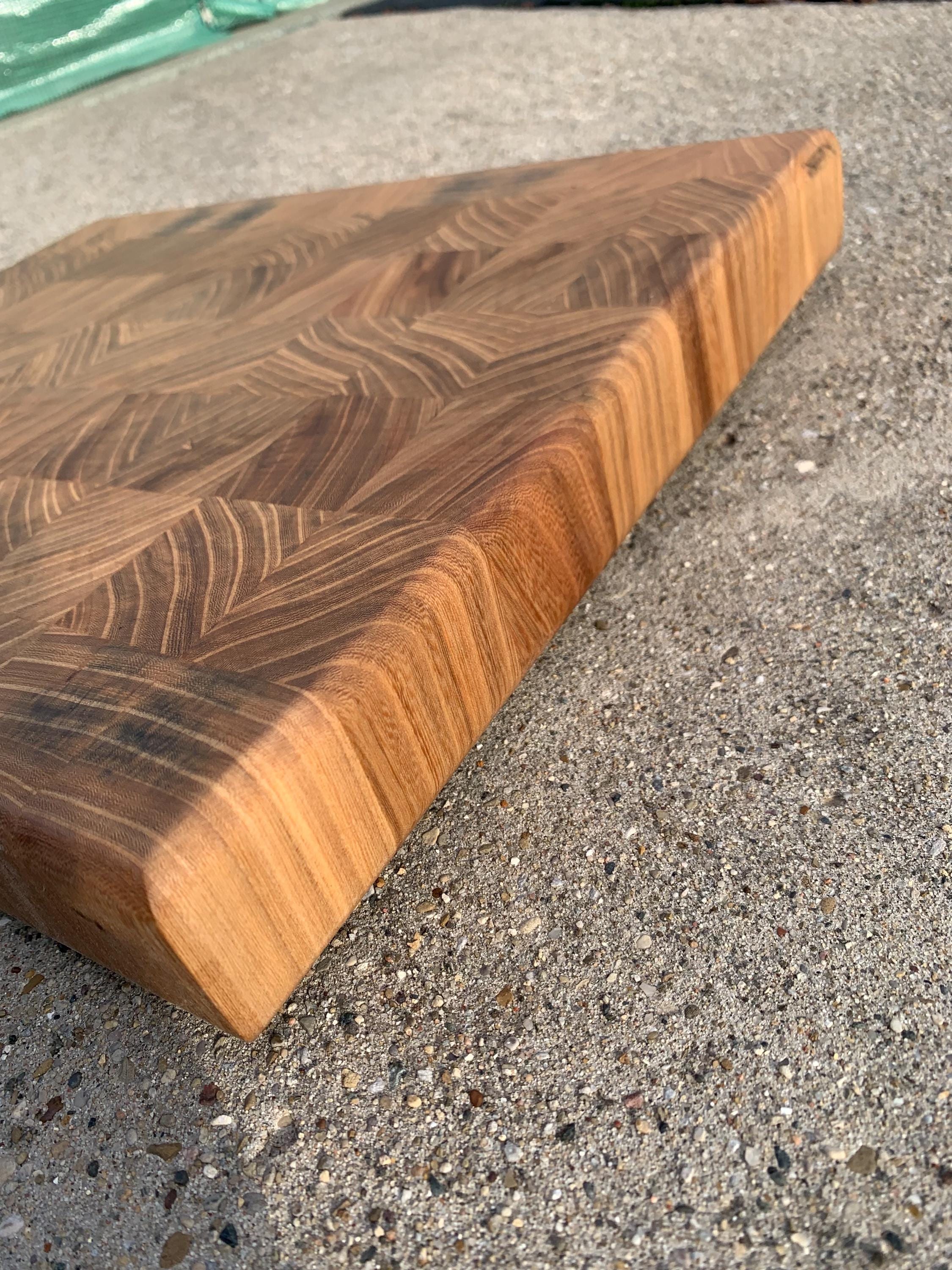 End Grain Butcher Block Cutting Board - Etsy