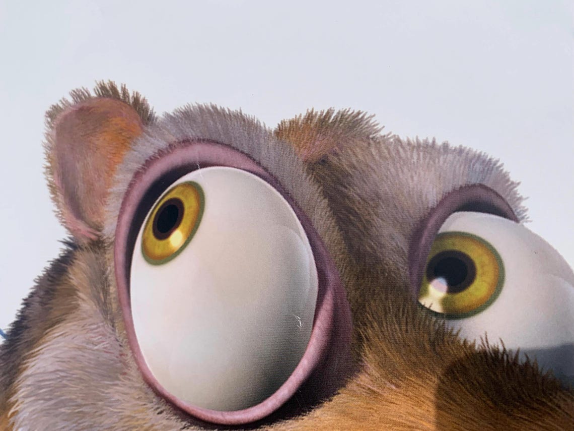2002 ICE AGE Movie Poster - Etsy