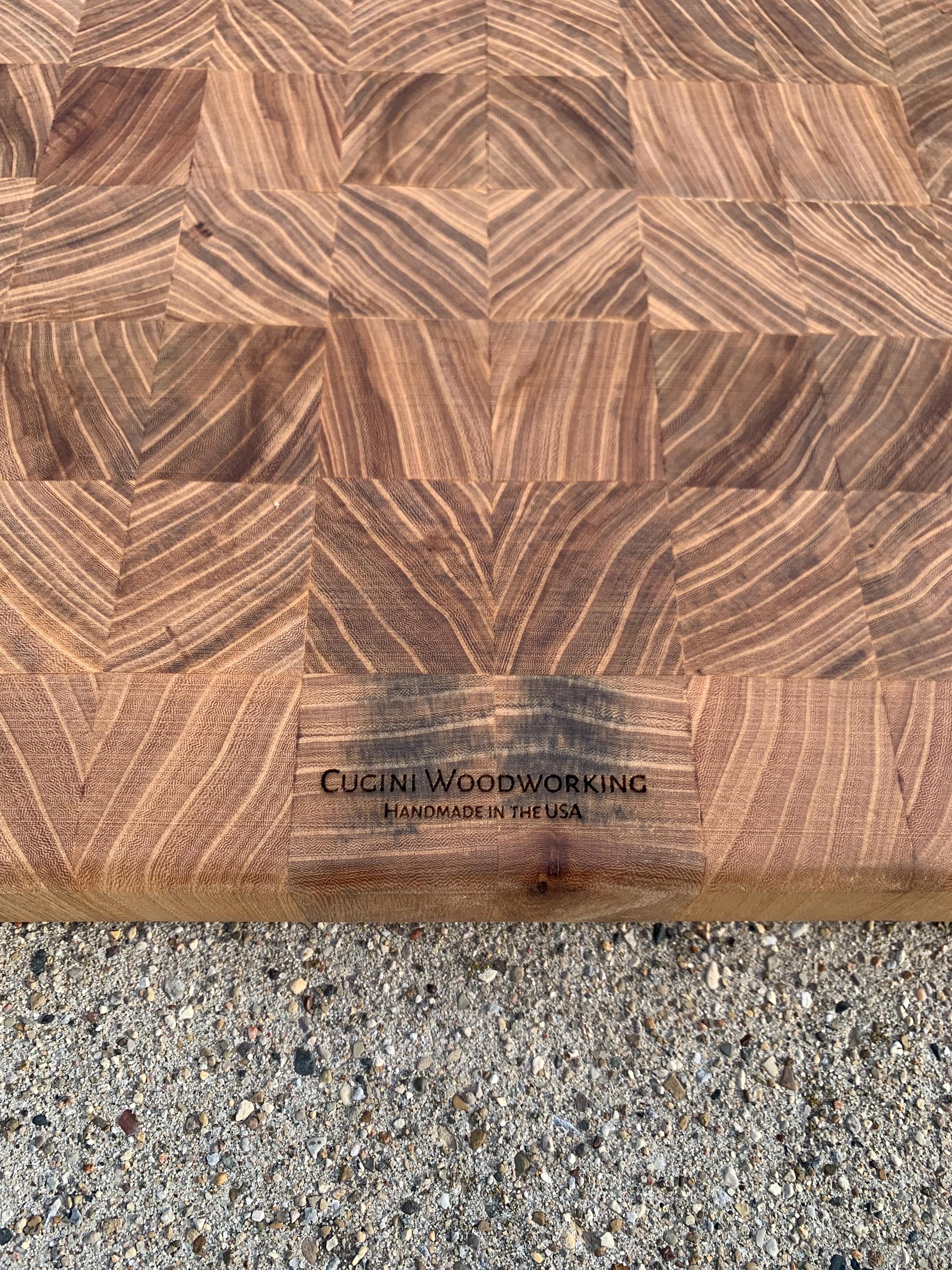 End Grain Butcher Block Cutting Board - Etsy