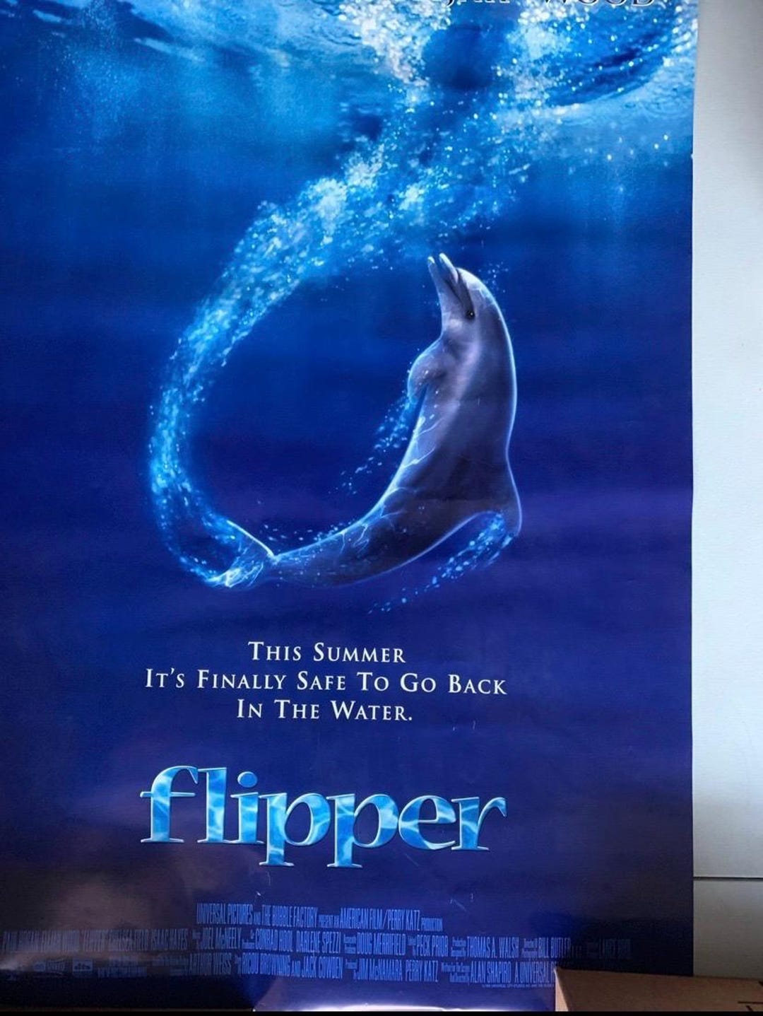 1996 Flipper Original Movie Poster - Etsy