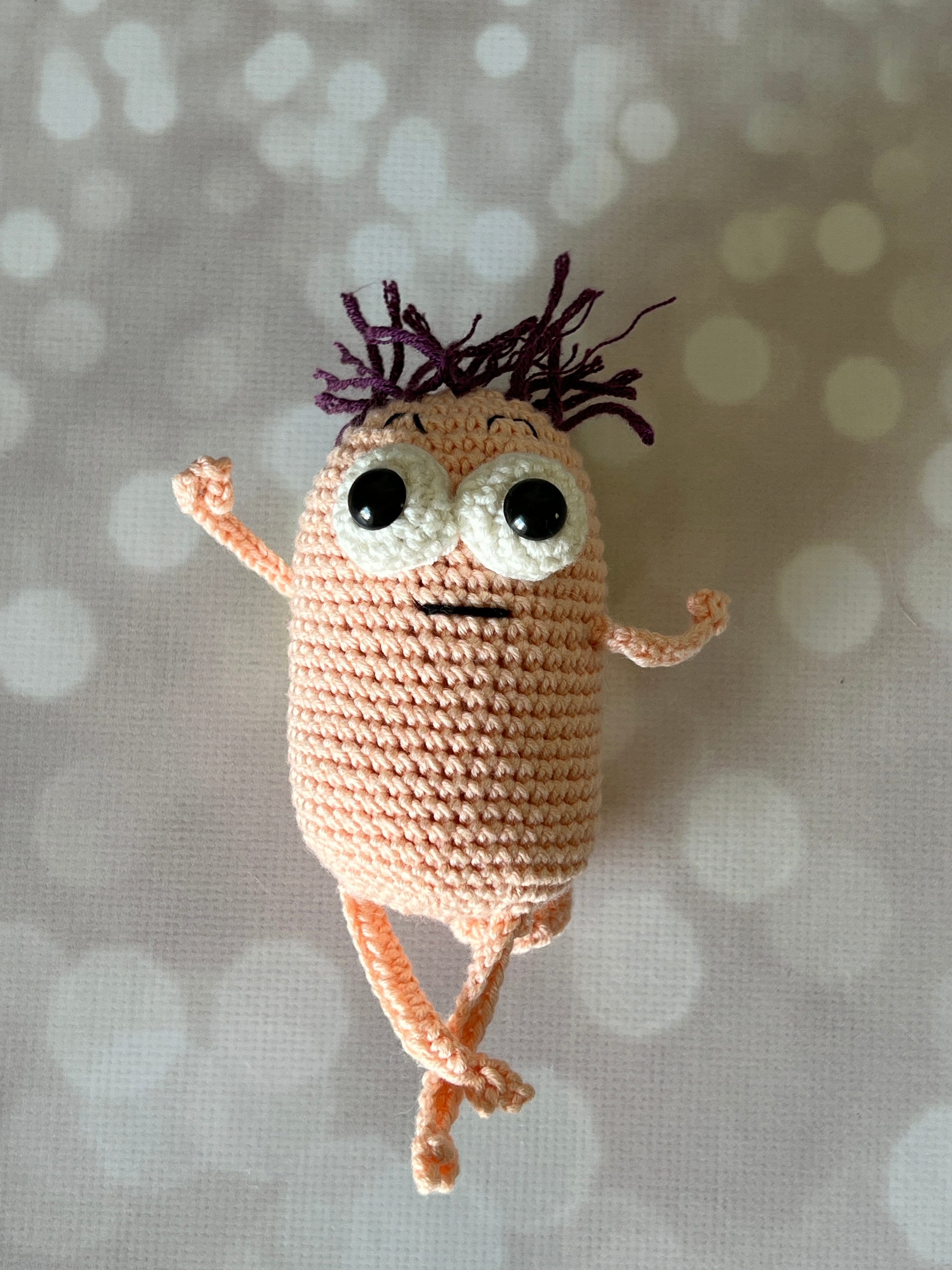 CROCHET PDF PATTERN: E.coli Amigurumi Crochet Microbe Toy by @rezz ...