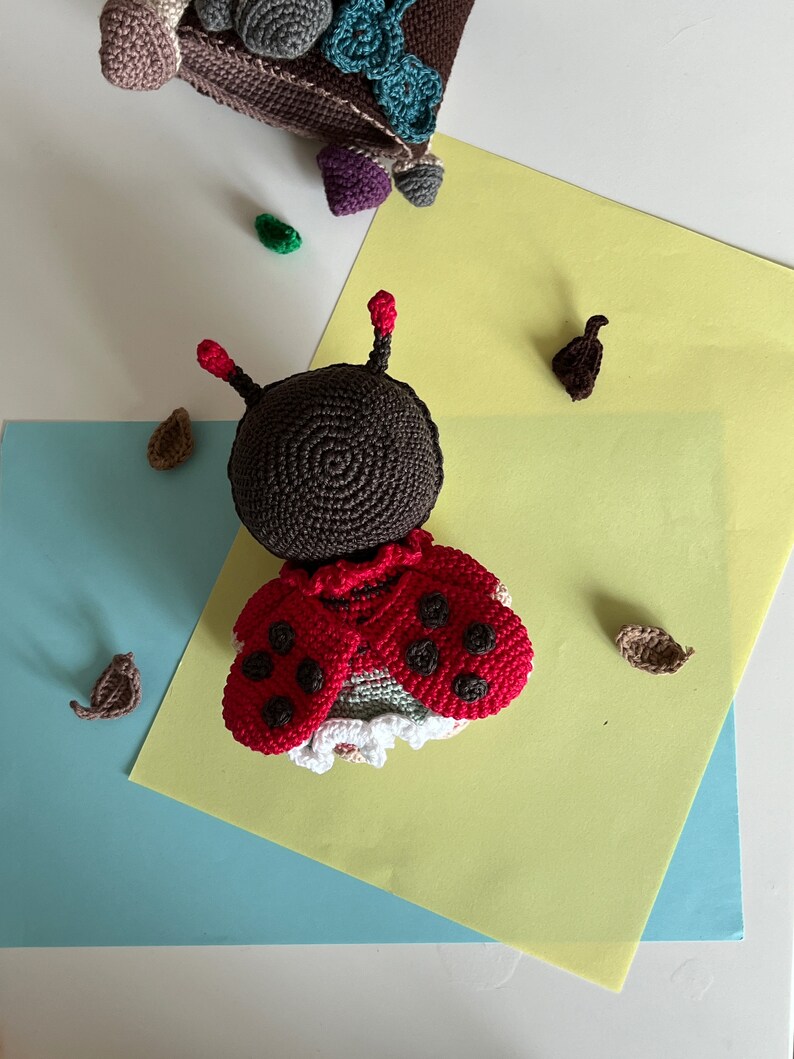 PDF Pattern Lulu the Ladybird Amigurumi Pattern by Rezz.crochet an ...