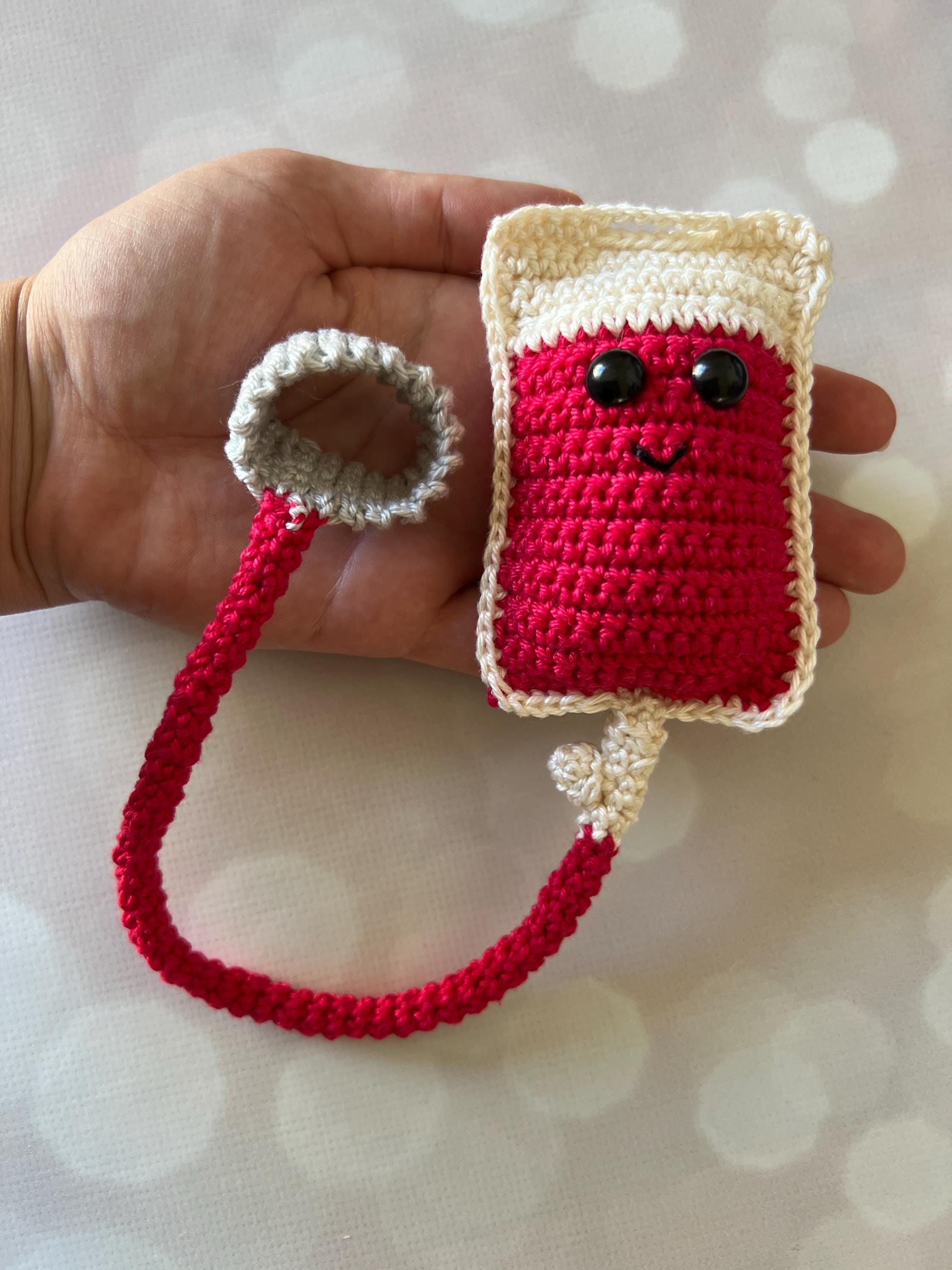 CROCHET PDF PATTERN: Iv Serum/ Blood Bag Amigurumi Surgical Tool ...