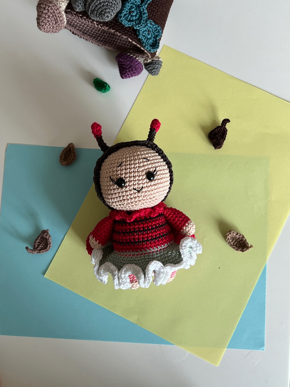 PDF Pattern Lulu the Ladybird Amigurumi Pattern by Rezzcrochet ...