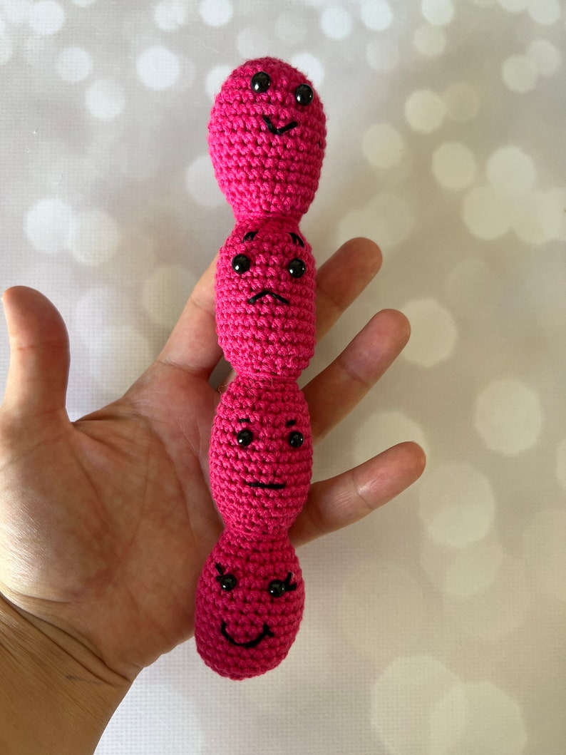 CROCHET PDF PATTERN Eng File: Streptococcus Pyogenes & Streptococcus ...