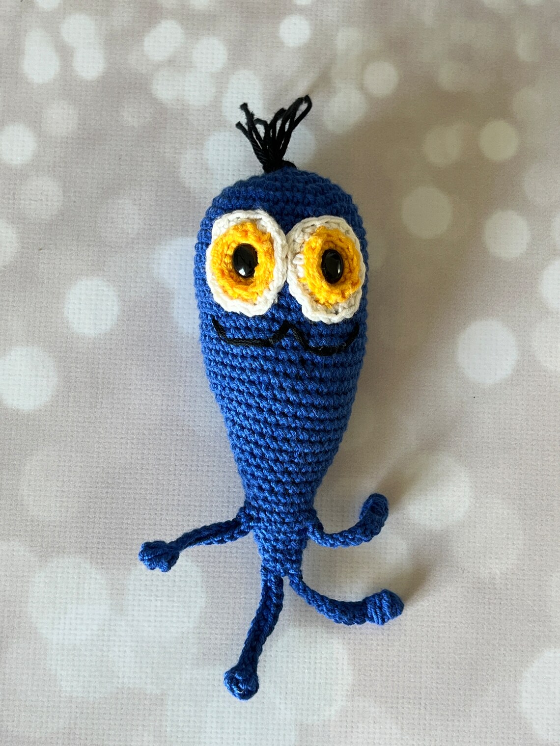 CROCHET PDF PATTERN: Giardia Lamblia Amigurumi Crochet Microbe Toy by ...