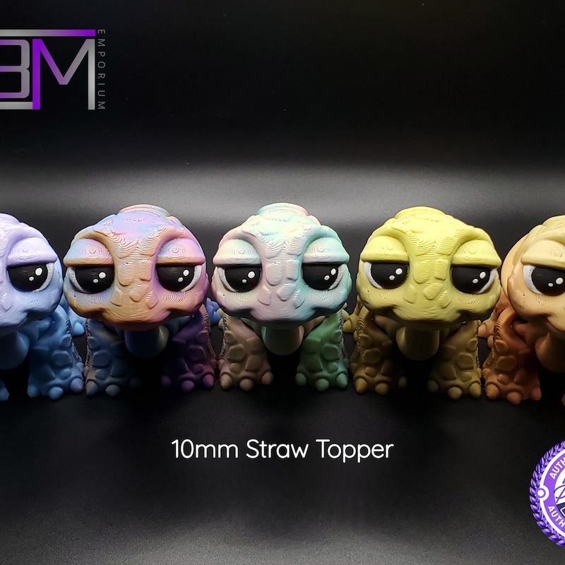 Turtle Straw Topper - Etsy