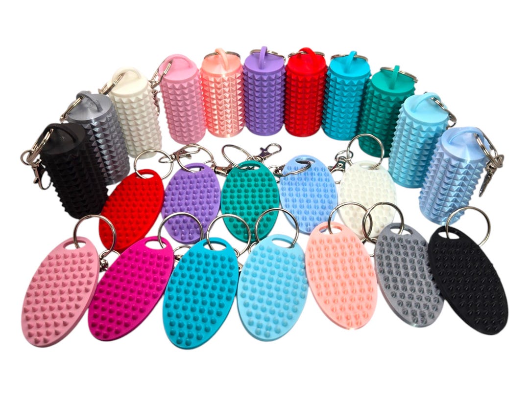 Spike Fidget Keychain, Pain Stimming, Pressure Relief, Over Stimulation ...