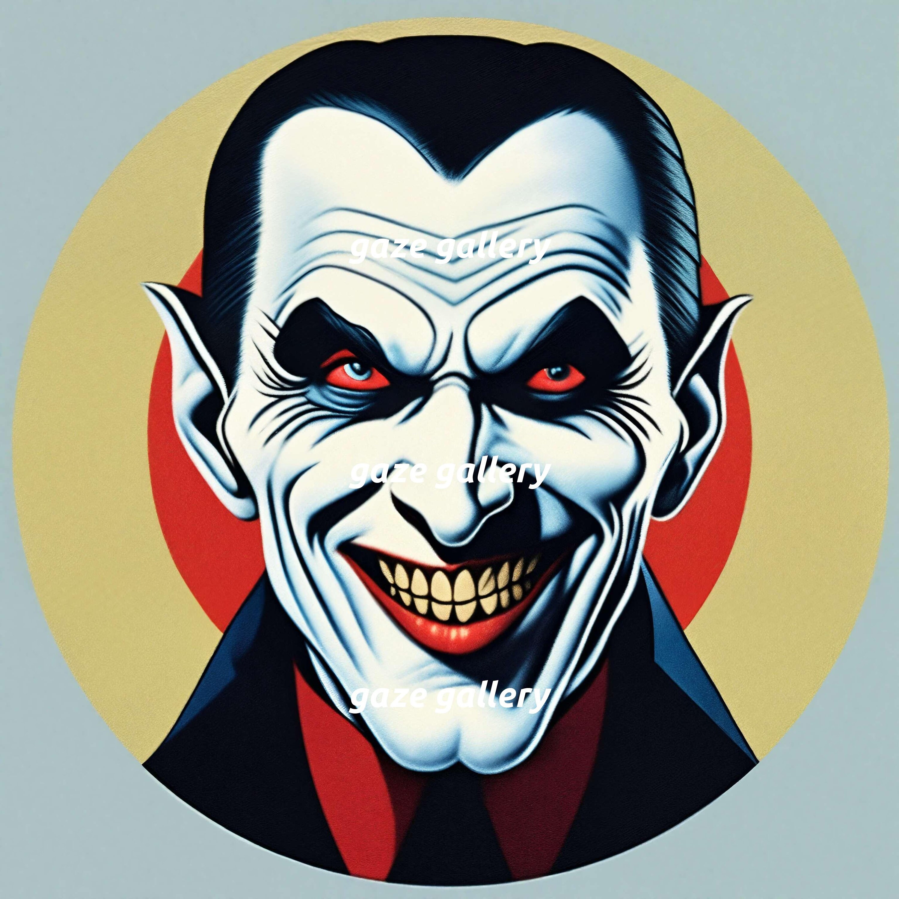 Dracula Stylized Portraits Digital Art Downloads High - Etsy