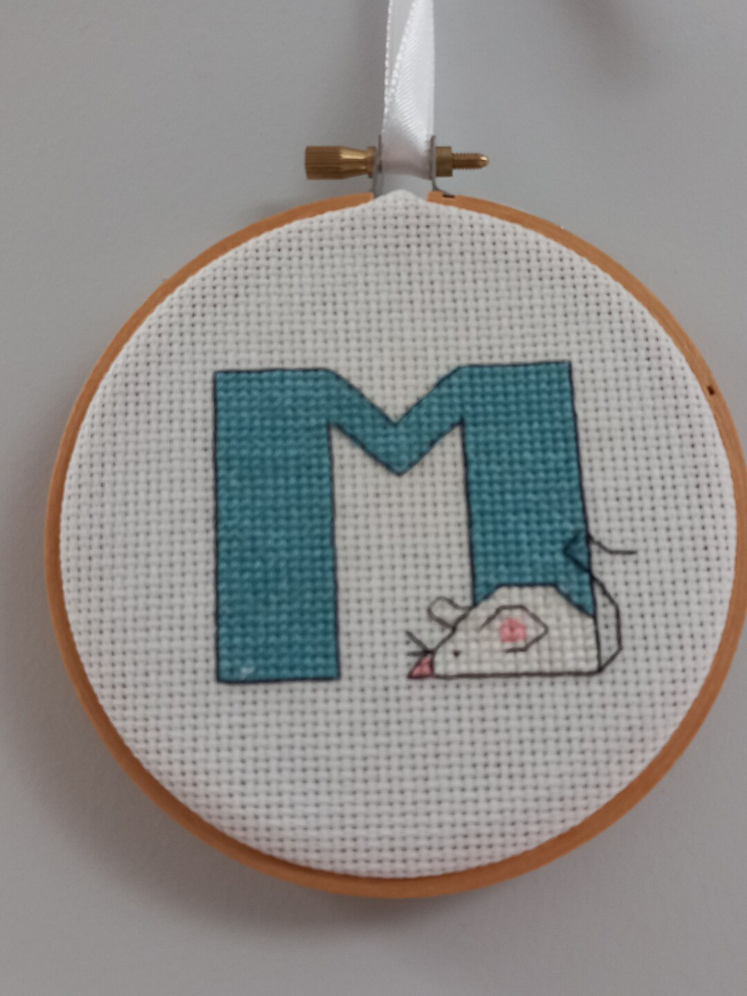 Nursery Alphabet Letter M Cross Stitch - Etsy