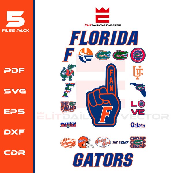 Gators Football Svg Svg - Etsy