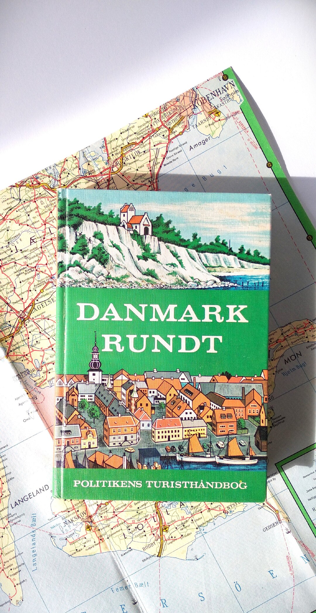 Vintage Travel Guide to Denmark (1971) With Map - Etsy