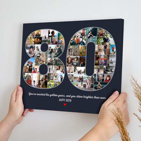 Number Photo Art - Etsy