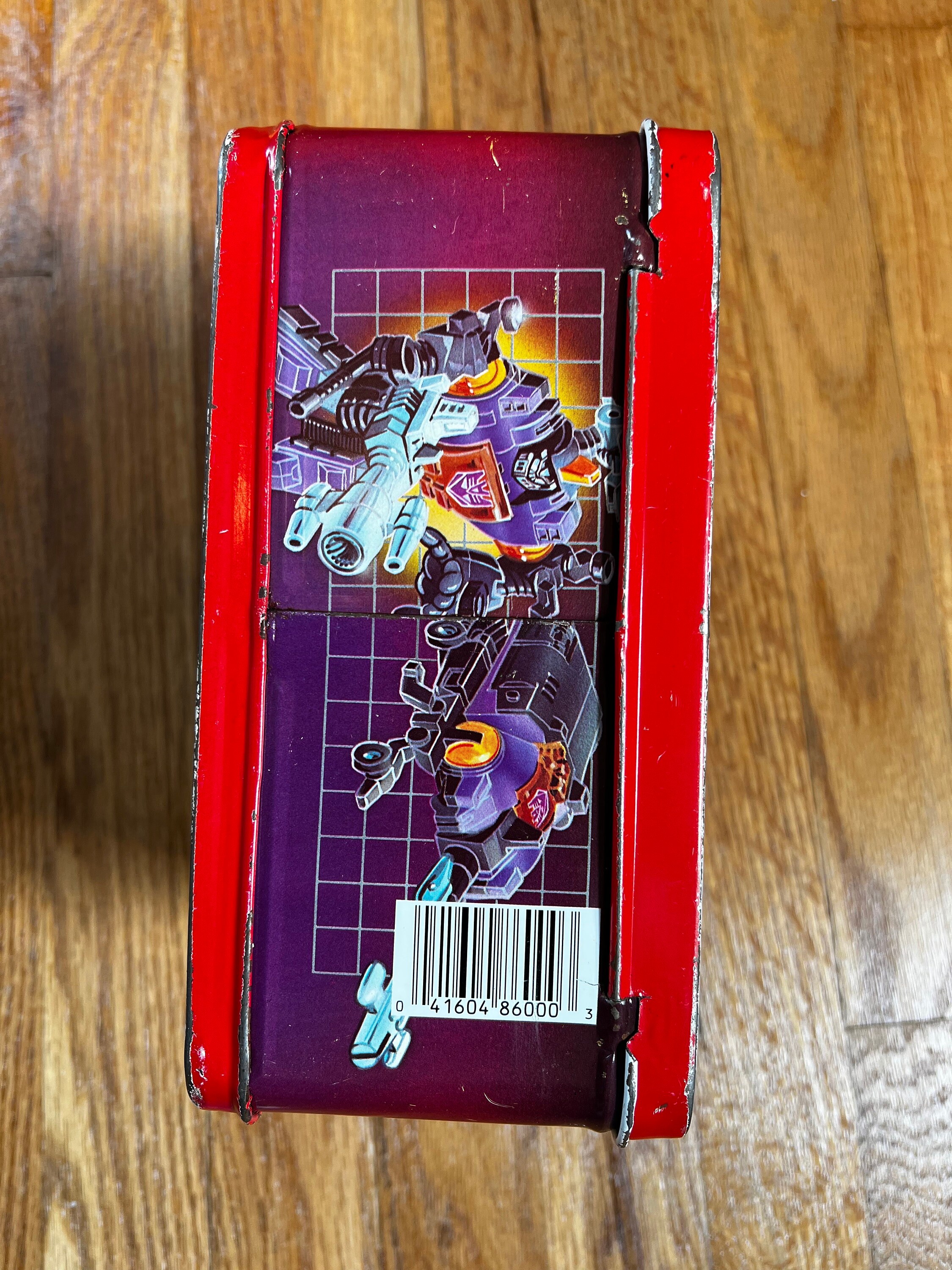 Vintage Aladdin Transformers Metal Lunchbox With Thermos 1986 Hasbro - Etsy