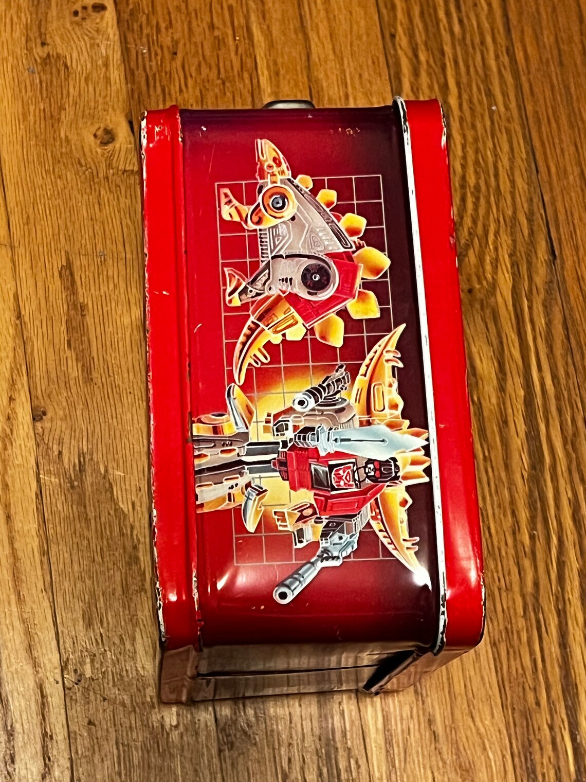 Vintage Aladdin Transformers Metal Lunchbox With Thermos 1986 Hasbro - Etsy