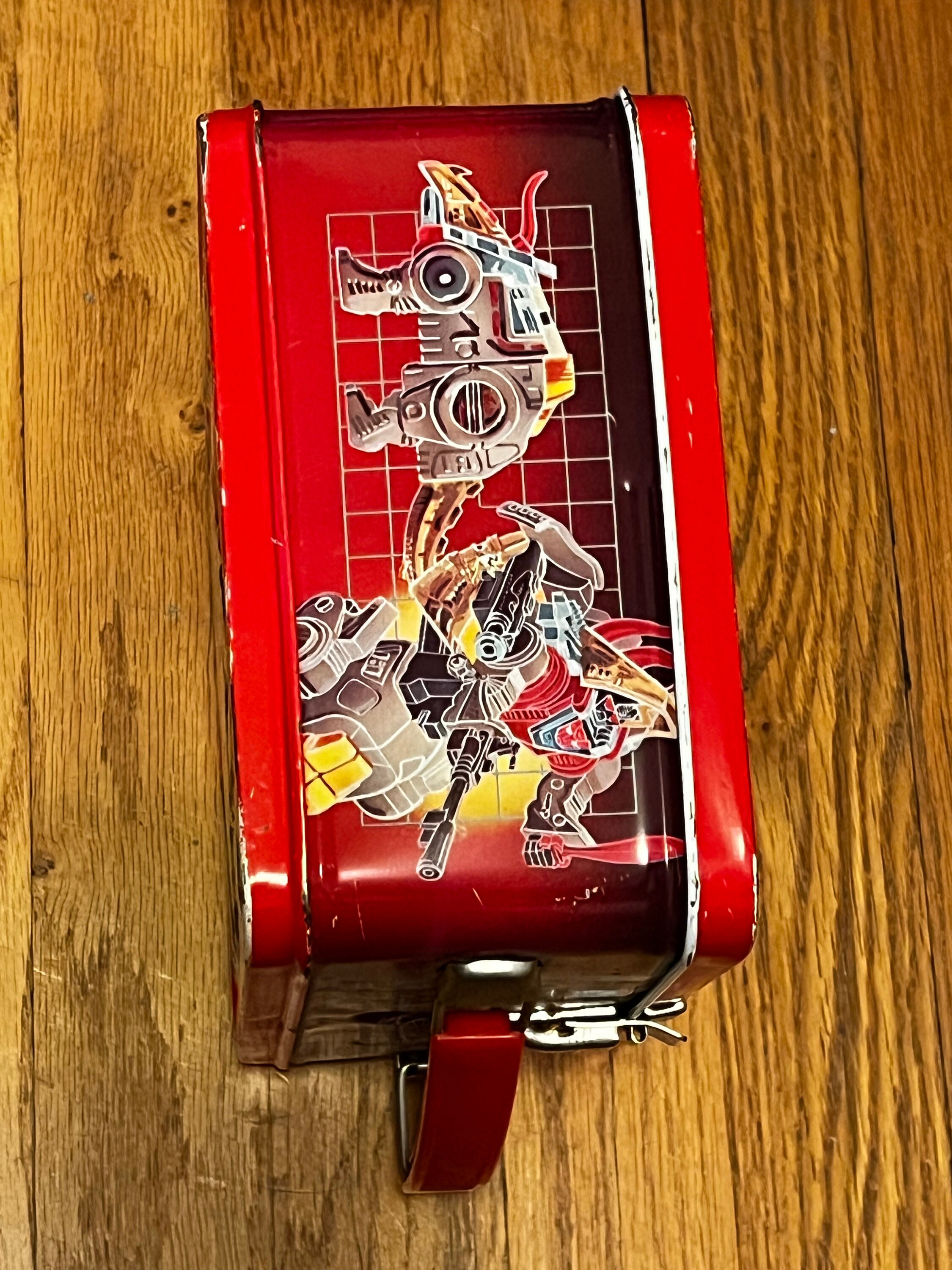 Vintage Aladdin Transformers Metal Lunchbox With Thermos 1986 Hasbro - Etsy