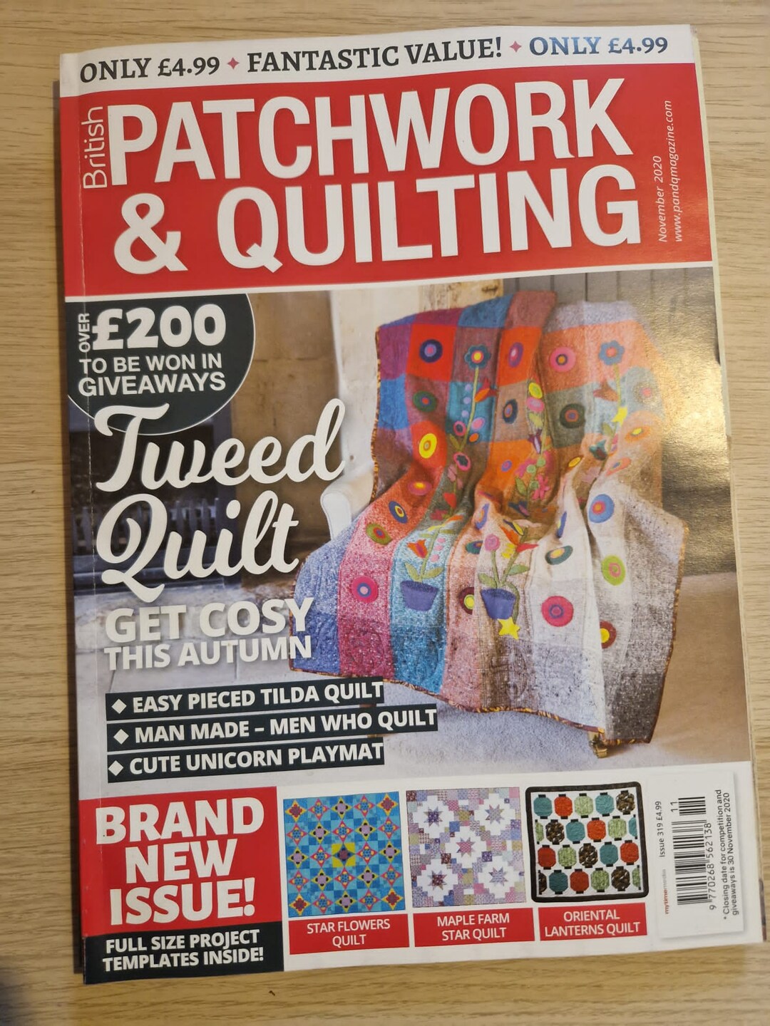 Patchwork and Quilting Magazine Issue No 319, Back Issues - Etsy