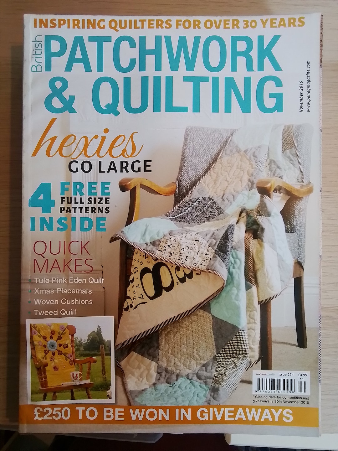 Patchwork and Quilting Magazine Issue No 274 Back Issues - Etsy