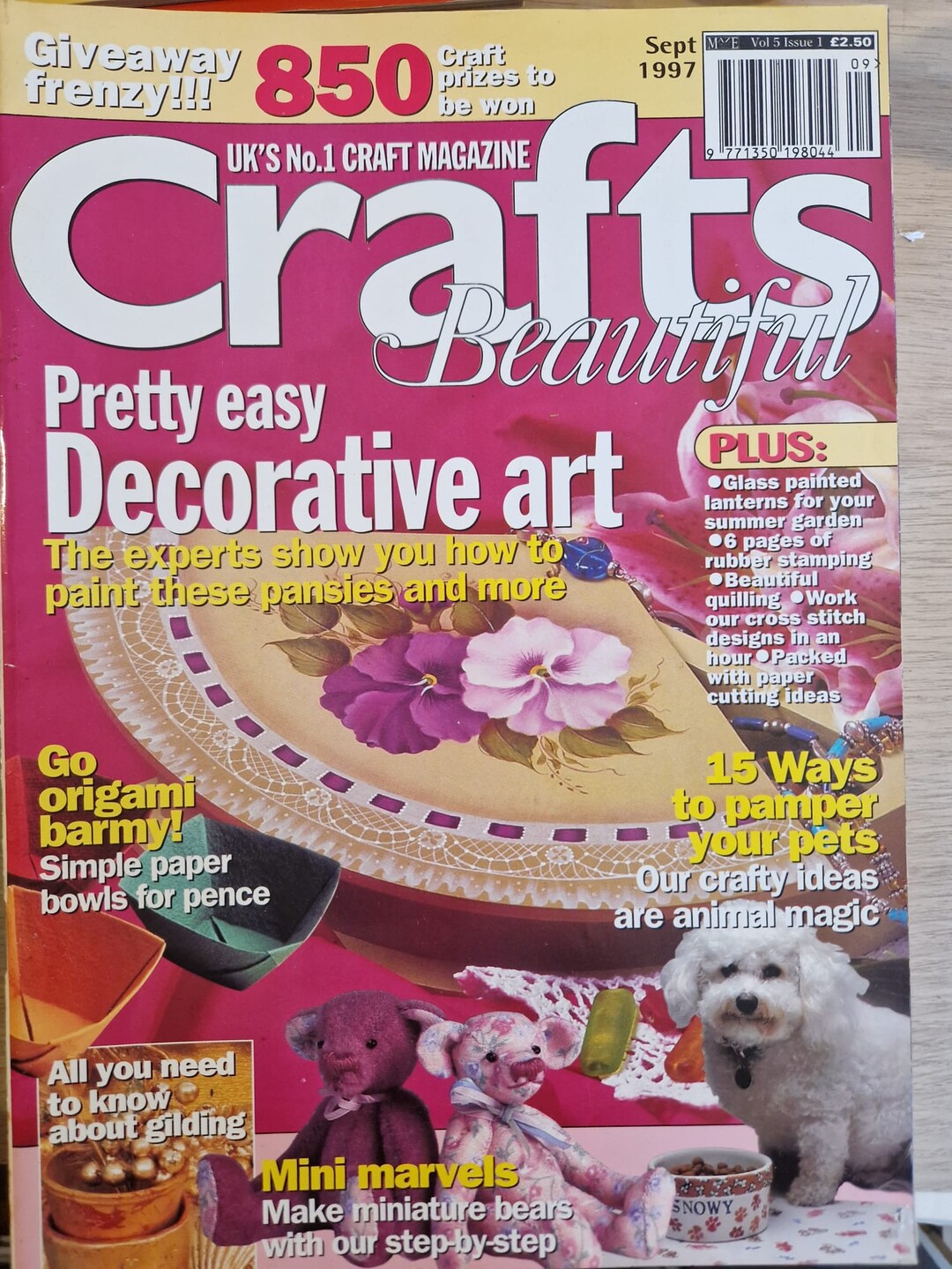 Crafts Beautiful Magazine Issue 1 Back Issues - Etsy