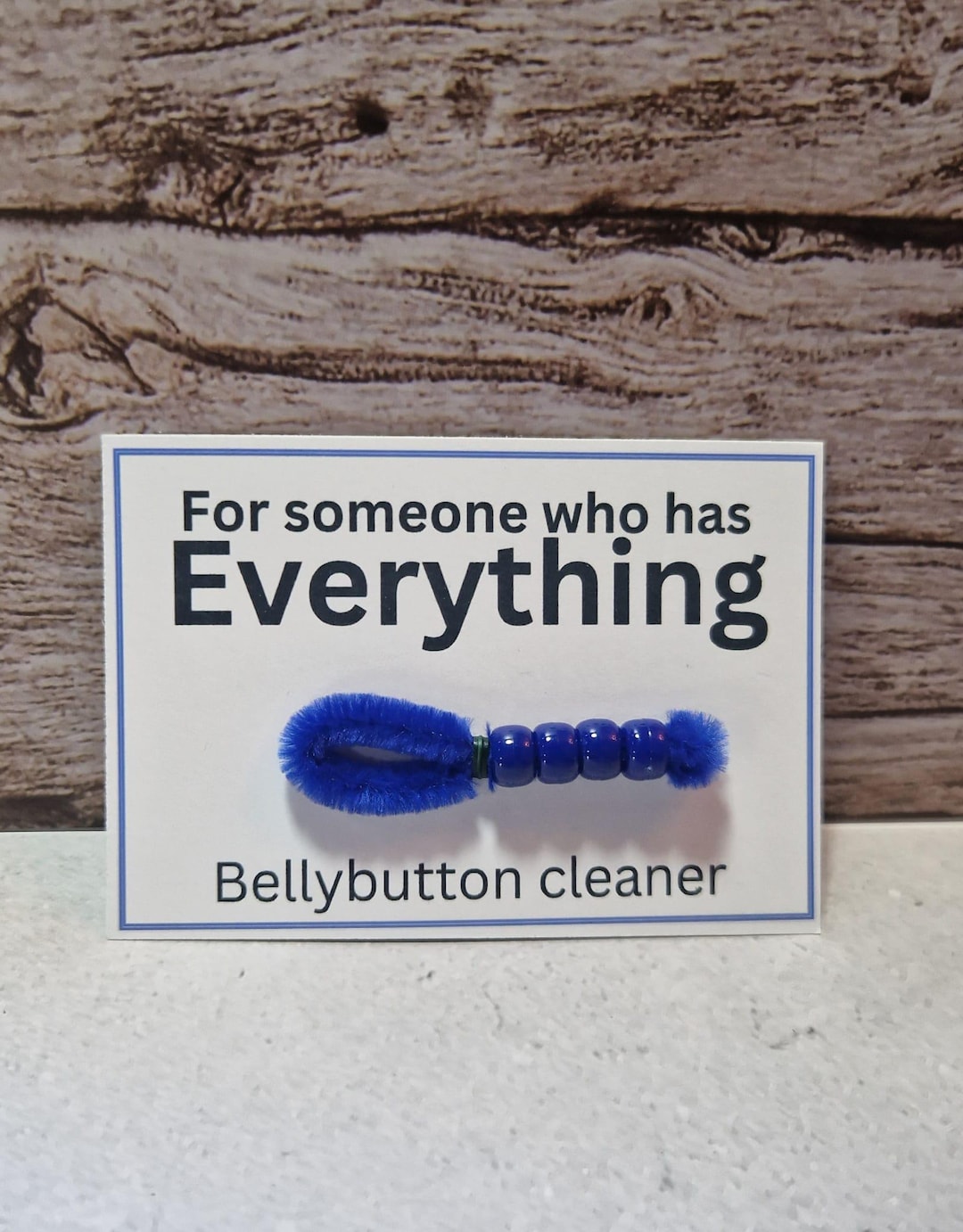 Belly Button Cleaner Joke Birthday Present, Valentines Gift, Gag Gift ...