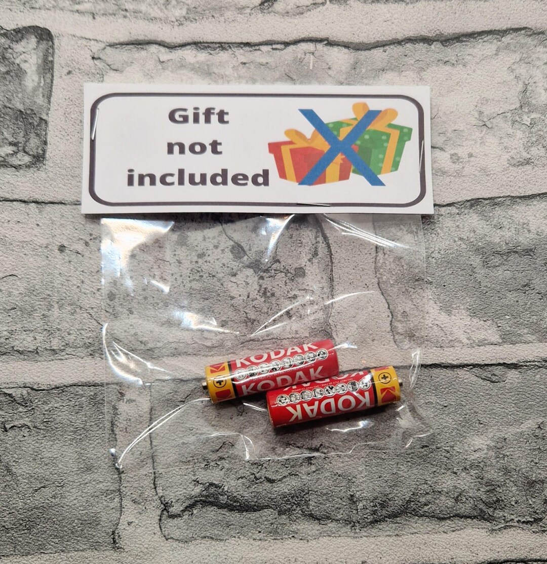 Gift Not Included Father's Day Gift, Joke Present, Gift for Him ...
