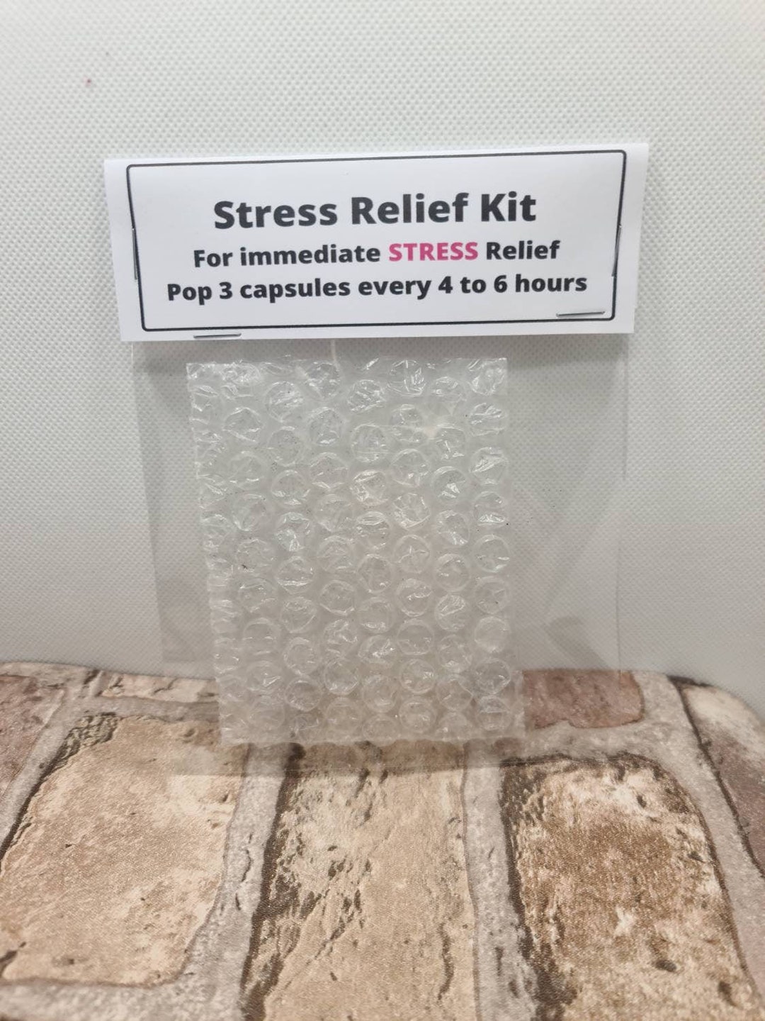 Stress Relief Kit, Joke Present, Gift for Him, Birthday Gifts, Gag Gift ...